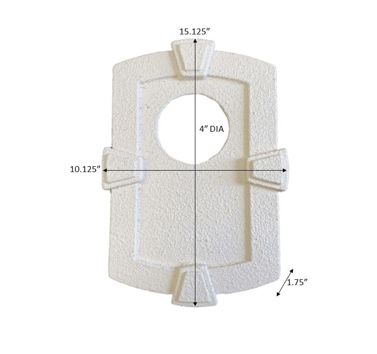 Colonial Light Mounting Block Trim - SnapTight Products | Sustainable ...